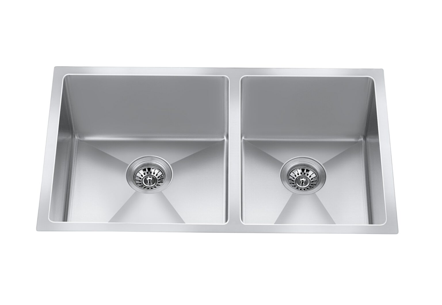 Luxart Near Zero Radius Double Bowl Undermount Kitchen Sink - Wayman ...